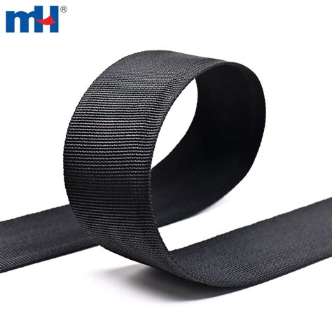 Mh Manufacturer 50mm Black Polypropylene Webbing Bag Strap