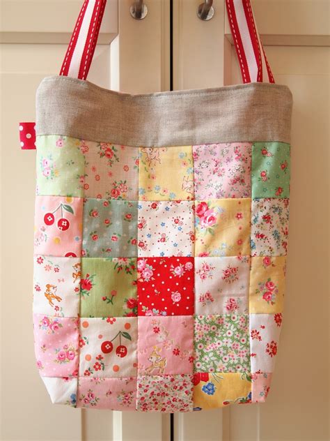 How To Make A Patchwork Tote Bag At Carmela Schatz Blog