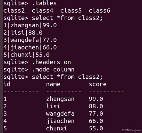 Sqlite3 数据库sqlite3 命令 Csdn博客