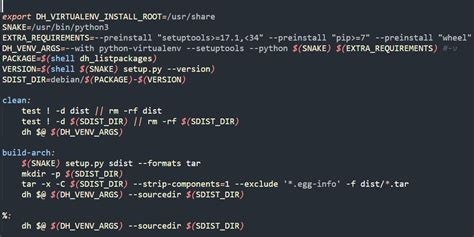 Creating Configuration Files In Etc In Debian Packages Pi G