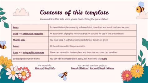 Bee Theme For Elementary Presentation