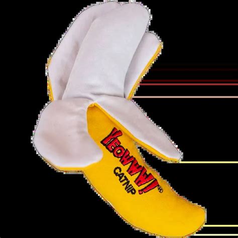 Yeo Catnip Cat Toy Peeled Banana Yellow 17cm