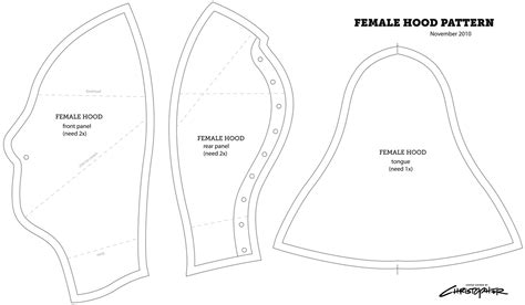 A Fetish Leathercrafters Journal Female Bondage Hood Pattern