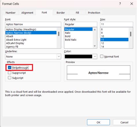 How To Apply Strikethrough In Excel Easy Methods Myexcelonline