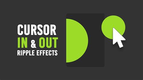 Cursor In And Out Ripple Effects Free Code Download