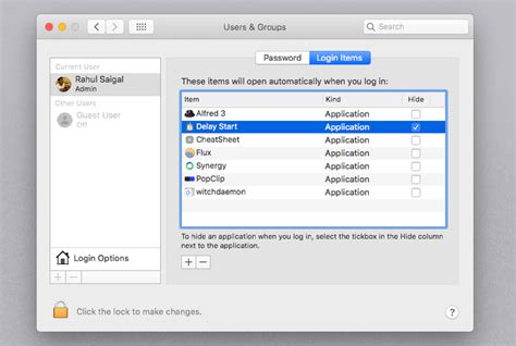 How To Add Remove And Delay Startup Apps On A Mac