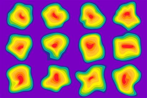 Premium Vector Abstract Tree Rings Vector Topographic Map Concept