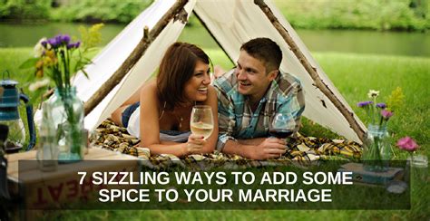 Sizzling Ways To Add Some Spice To Your Marriage