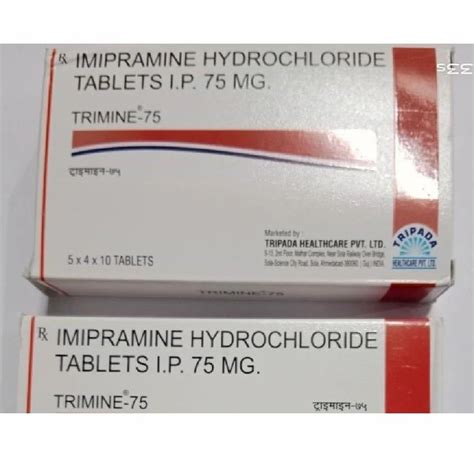 Imipramine Hydrochloride Tablets 75 Mg At ₹ 900 Stripe In Nagpur Id