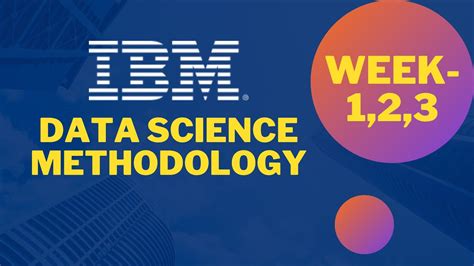 Data Science Methodology Week 123 Answer Ibm Coursera Youtube