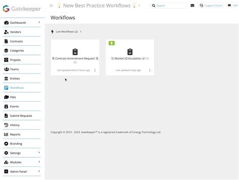 Create Your Own Contract Amendment Workflow