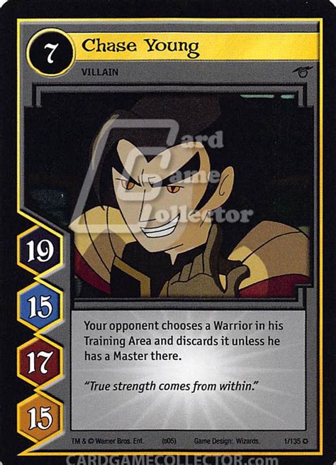 Chase Young Xiaolin Showdown Tcg