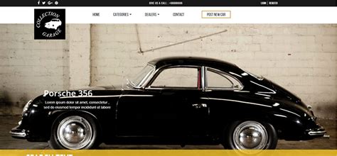 garage free html5 css3 bootstrap responsive template bootstrap themes