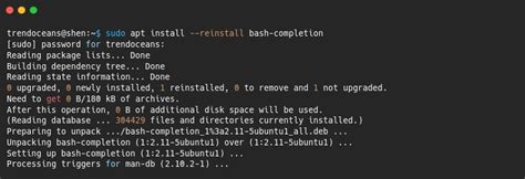 How To Fix Tab Completion Or Bash Completion In Ubuntu And Debian Trend