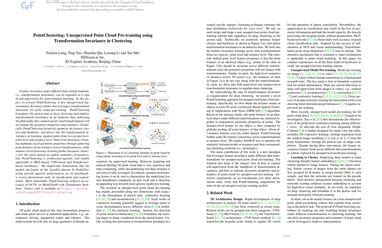 PointClustering Unsupervised Point Cloud Pre Training Using