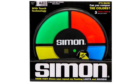 Simon Electronic Memory Game Groupon