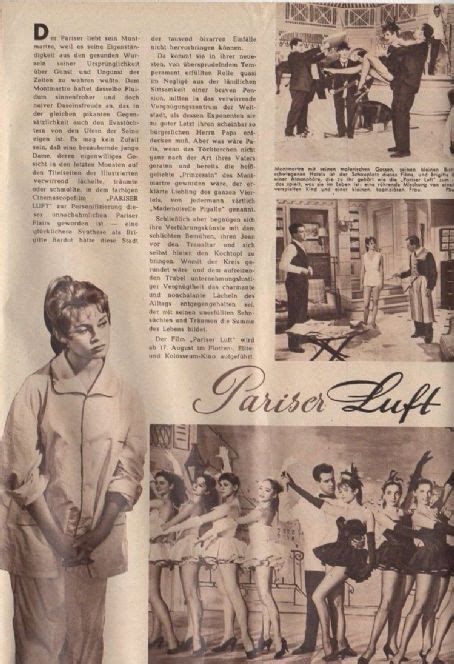 Brigitte Bardot Mein Film Magazine Pictorial Austria 17 August