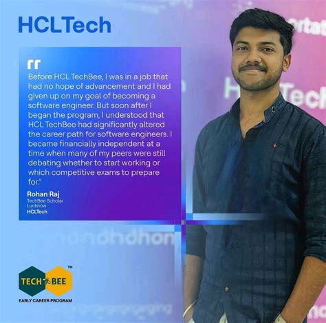 Rohan Raj On Linkedin Hcltechbee Hcltech