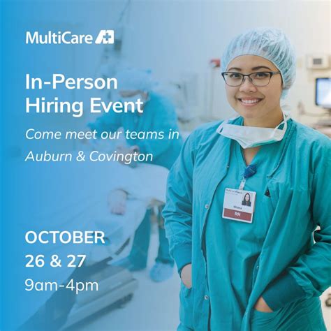 Multicare Health System On Linkedin Come Meet Our Incredible Teams In