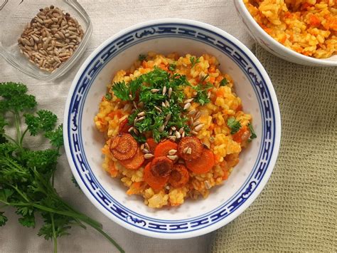 Tischline Rezeptshopping Tischline Cremiges Möhrenrisotto