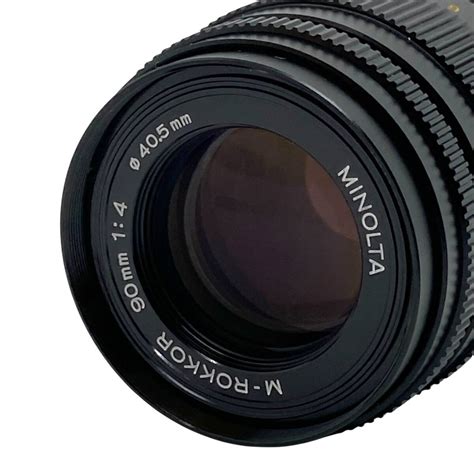 Yahoo オークション Minolta M Rokkor 90mm F4 Mマウント ミノルタ