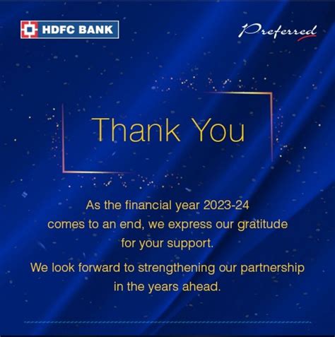 Anup Anand On Linkedin Fy2023 Hdfcbank Thank You