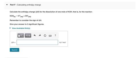Solved Calculate The Enthalpy Change AH For The Chegg