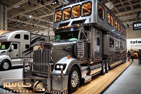 ماشین لوکس؛ بزرگترین کامیون خونه سیار ضدگلوله با چرخ آجدار از چدن و مخمل ساخته شده