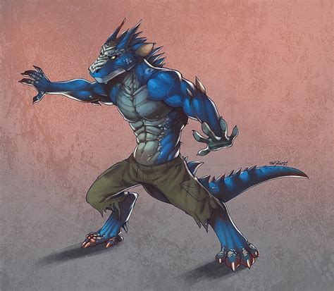 Anthro Dragon Furry Dragon Furry Art