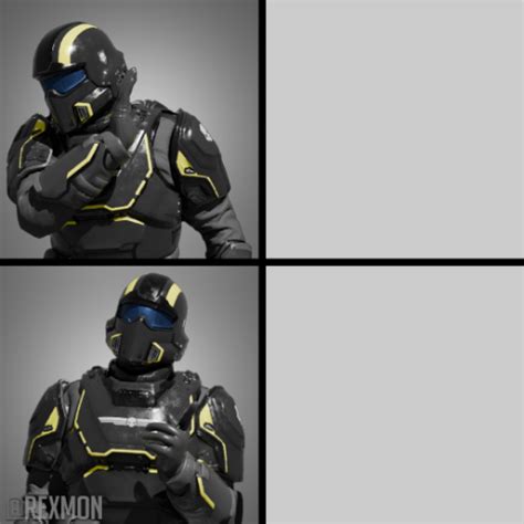 Helldivers Drake Meme Blank Template Imgflip