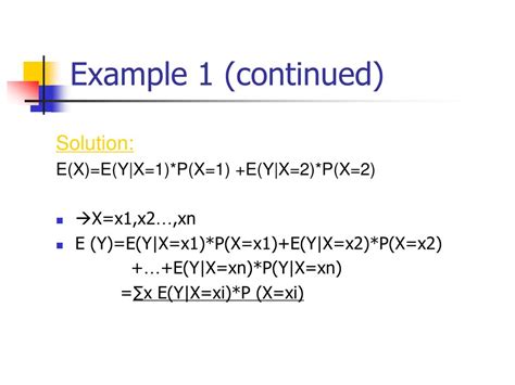 Ppt The Law Of I Terated E Xpectation Powerpoint Presentation Free