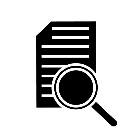 Check Vector Icon Inspection Illustration Symbol Testing Symbol