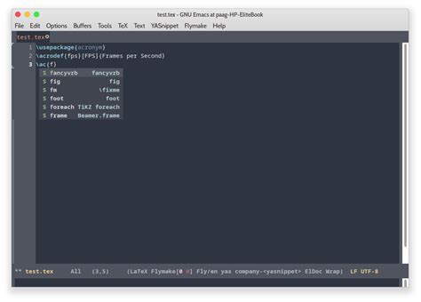 Texlab Doesnt Autocomplete My Acronyms · Issue 813 · Latex Lsptexlab
