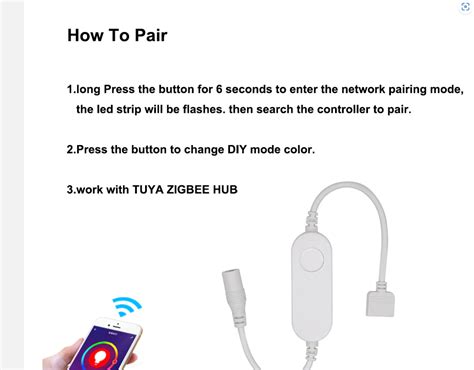 How Do I Pair This Tuna Zigbee Led Controller Zigbee Home Assistant