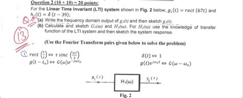 Solved Question Points For The Linear Time Chegg Com