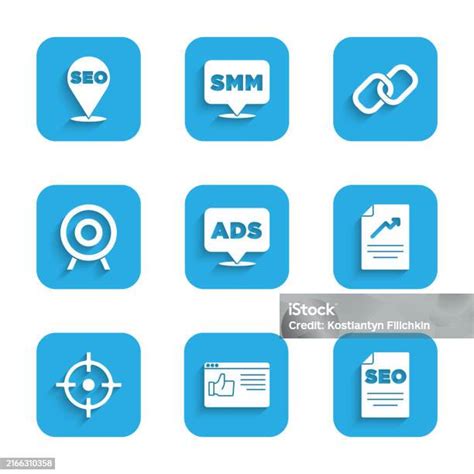 광고 브라우저 창 Seo 최적화 그래프 차트가 있는 문서 대상 스포츠 체인 링크 및 아이콘을 설정합니다 벡터 개념에 대한 스톡 벡터 아트 및 기타 이미지 Istock