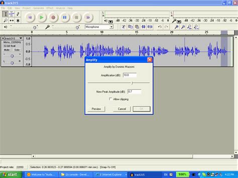 Amplify On Audacity Audio Processing Audacity Forum