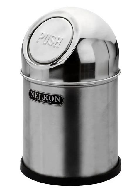 Swing Type Small Steel Bin For Office Capacity 10 L At ₹ 160piece In Mumbai