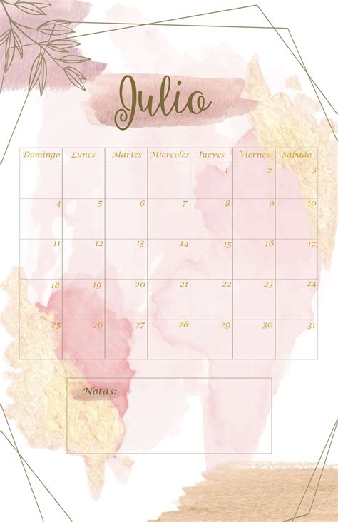 Calendario Julio 2021 Ideas De Calendario Calendarios Imprimibles