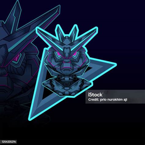 메카 E스포츠 벡터 그래픽 디자인 일러스트레이션 Brand Name Video Game에 대한 스톡 벡터 아트 및 기타 이미지 Brand Name Video Game