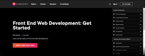 Best Web Development Courses On Pluralsight
