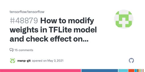 how to modify weights in tflite model and check effect on activation