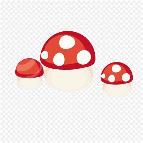 红色白点卡通蘑菇PNG图片素材下载 图片编号8554222 PNG素材网