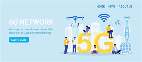 Premium Vector 5g Network Wireless Technology Highspeed Mobile