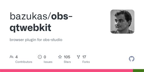 GitHub Bazukas Obs Qtwebkit Browser Plugin For Obs Studio