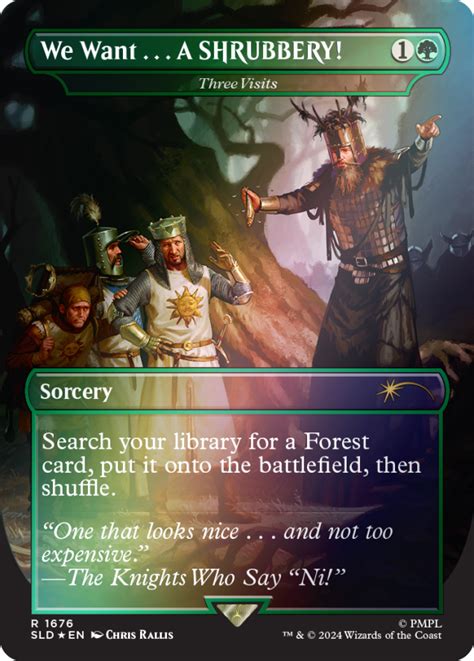 Secret Lair X Monty Python And The Holy Grail Vol Foil Edition