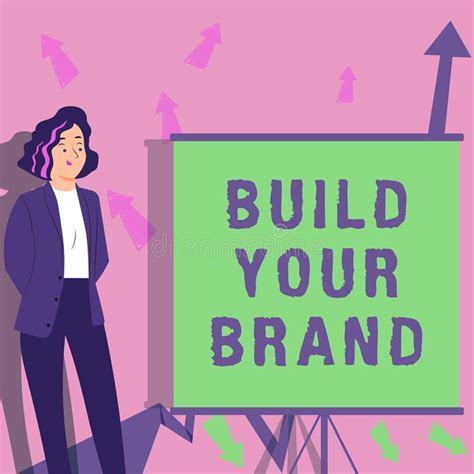Text Showing Inspiration Build Your Brand Word Written On Make A