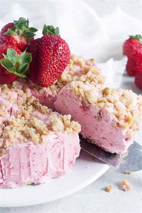 Frozen Strawberry Dessert Seasons And Suppers