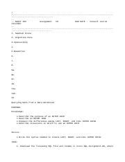 Salazare SQL Assignment 08 Winter22 Sql BUSIT 103 Assignment 8