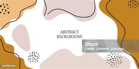 손으로 그린 다양한 모양과 낙서 물건의 세트 추상적 인 현대 현대 트렌디 벡터 일러스트레이션 추상적 인 배경 0명에 대한 스톡 벡터 아트 및 기타 이미지 Istock